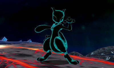 Neon Mewtwo [Super Smash Bros. (3DS)] [Mods]