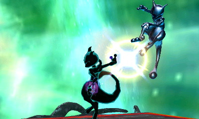 Neon Mewtwo [Super Smash Bros. (3DS)] [Mods]
