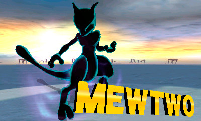Neon Mewtwo [Super Smash Bros. (3DS)] [Mods]
