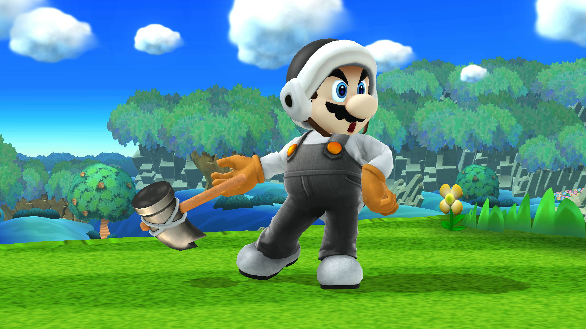 Hammer Mario [Super Smash Bros. (Wii U)] [Mods]