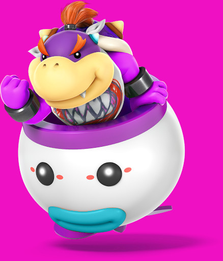 Purple Koopa Jr Mod for Super Smash Bros. (3DS) | SSB3DS Mods