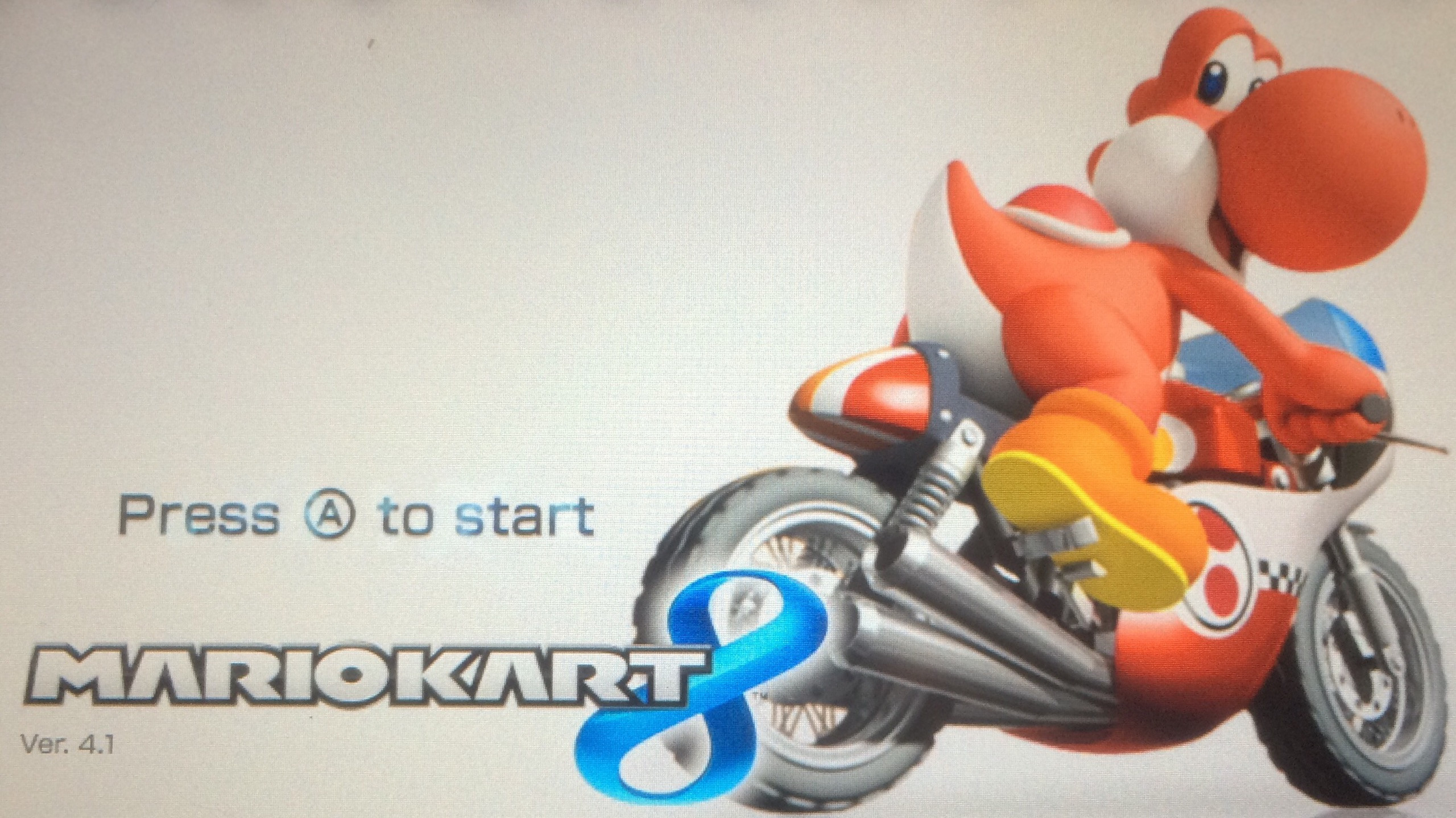 Red Yoshi Menu Mod for Mario Kart 8 | MK8 Mods