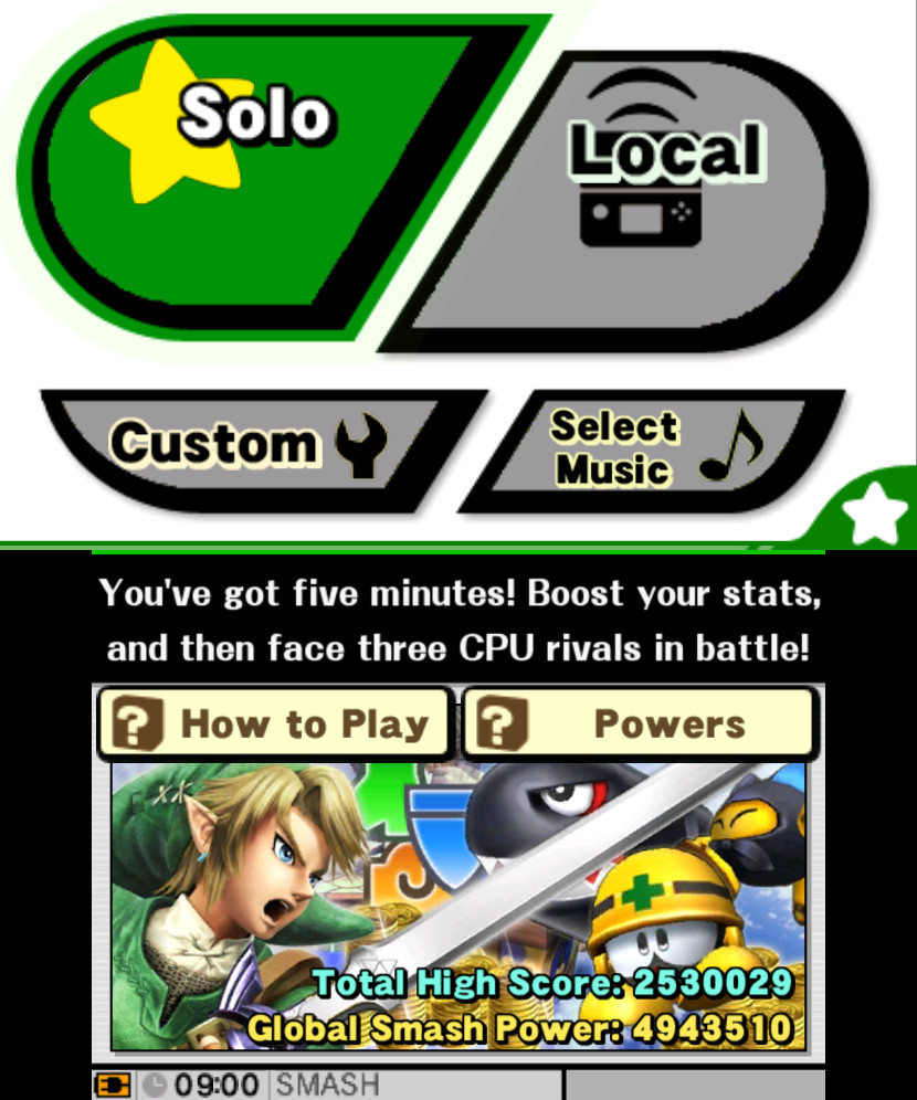 Super Smash Bros Switch Menu Theme Mod for Super Smash Bros. (3DS ...