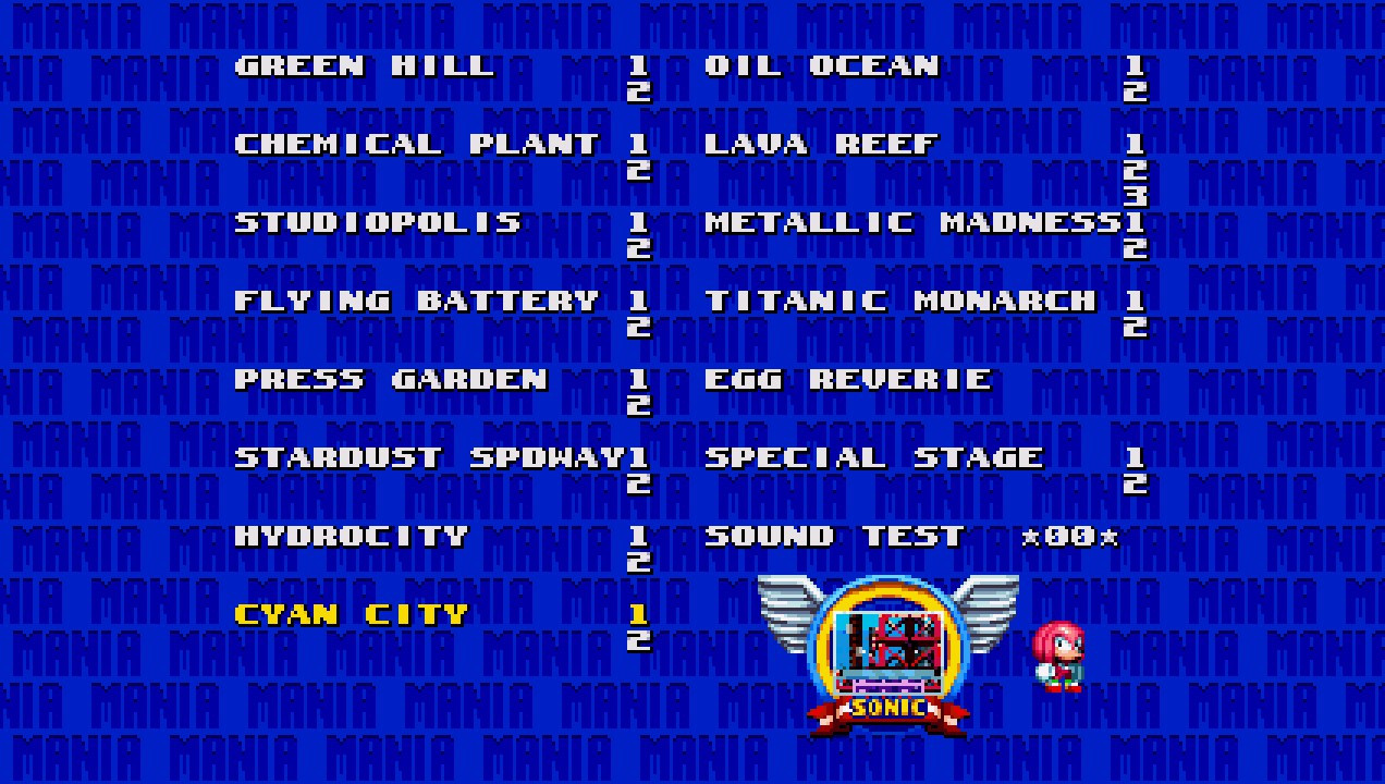 Cyan City Zone (Sonic: After the Sequel) Mod for Sonic Mania | SM Mods