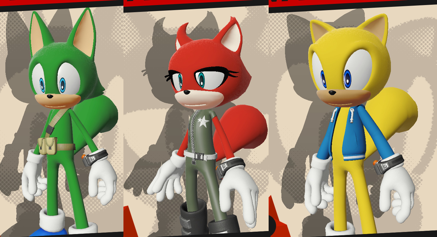 Squirrel Race Mod for Sonic Forces | SFCS Mods