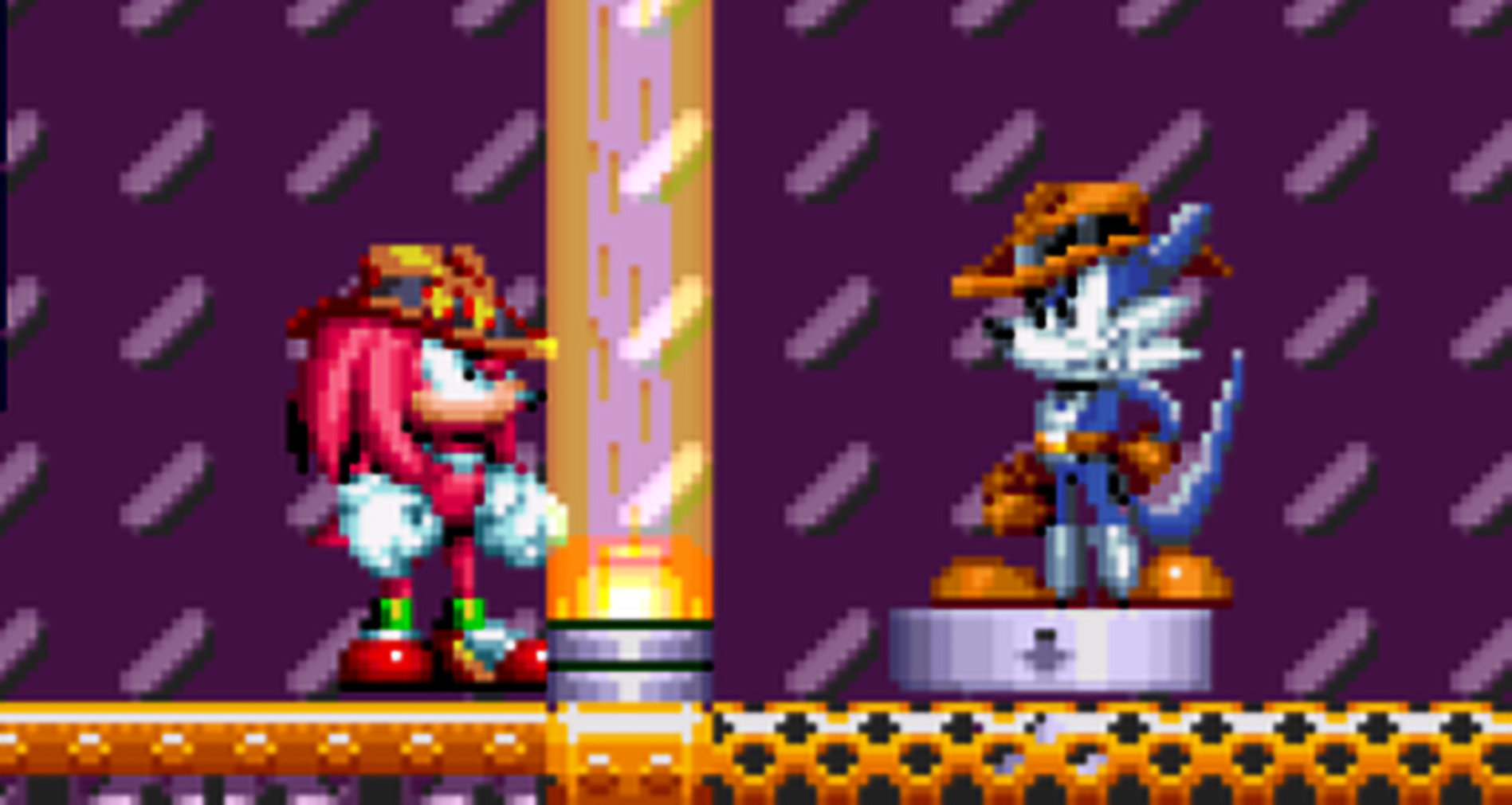 Knuckles OVA Mod (W.I.P/More sprites done) Mod for Sonic Mania | SM Mods
