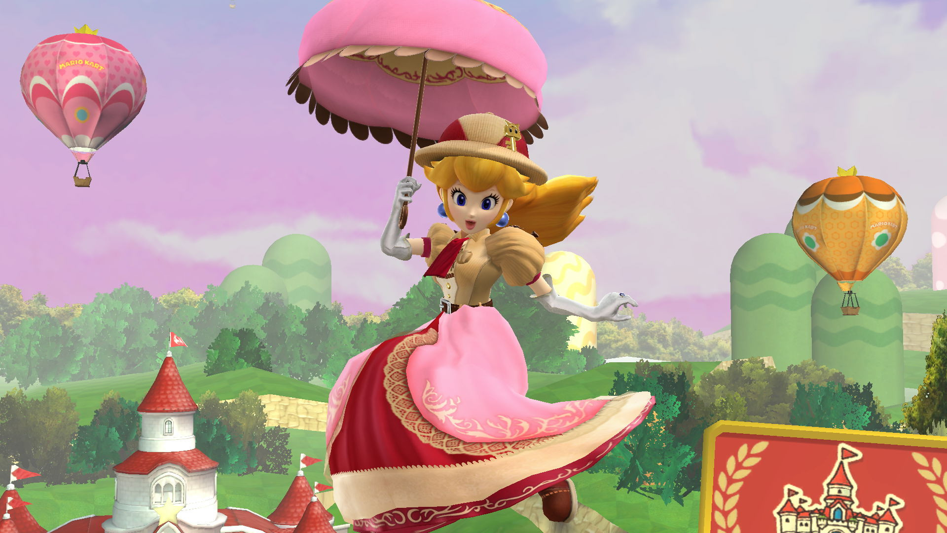 Mystery Land Peach Mod for Super Smash Bros. (Wii U) | SSB4U Mods