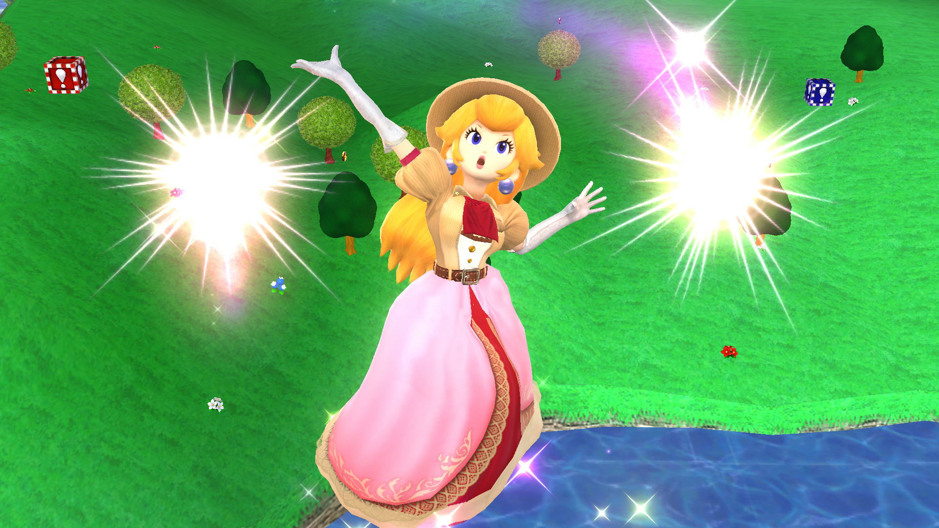 Mystery Land Peach Mod for Super Smash Bros. (Wii U) | SSB4U Mods
