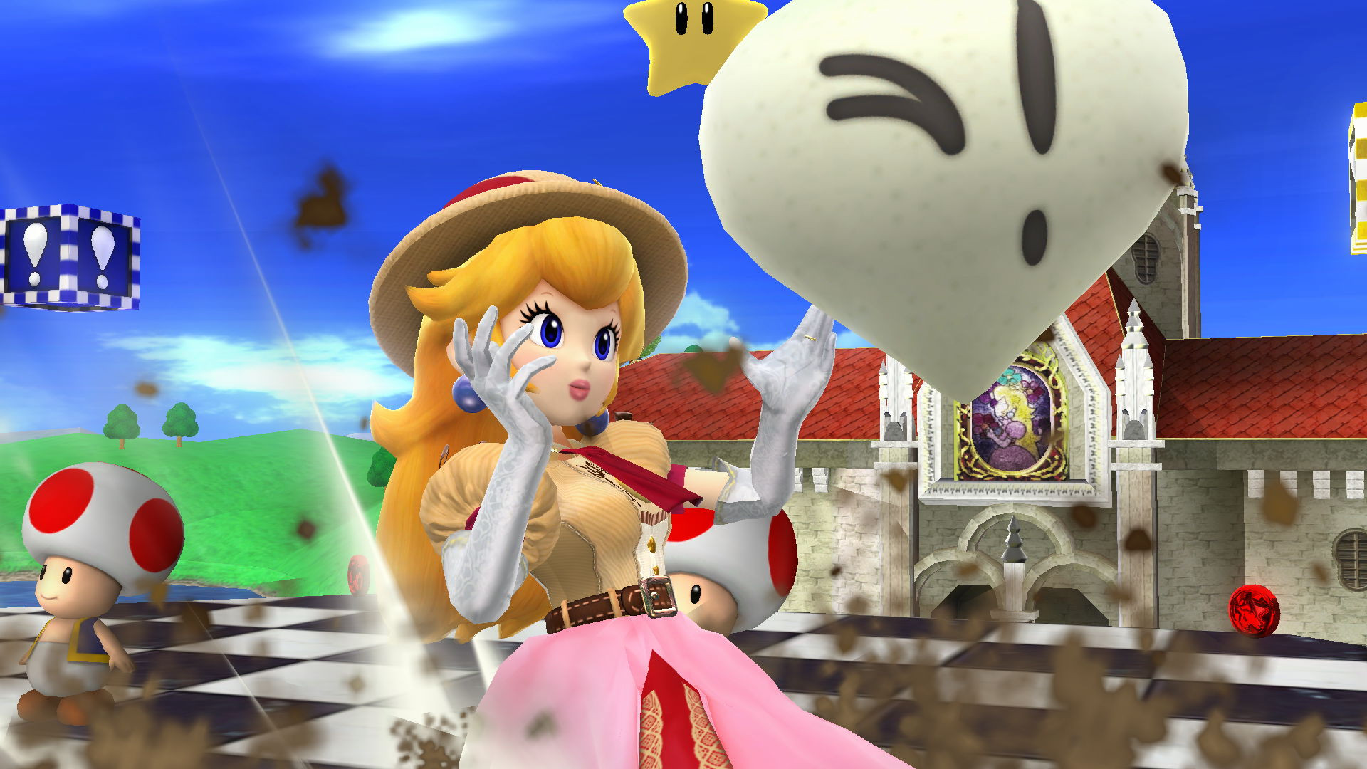 Mystery Land Peach Mod for Super Smash Bros. (Wii U) | SSB4U Mods