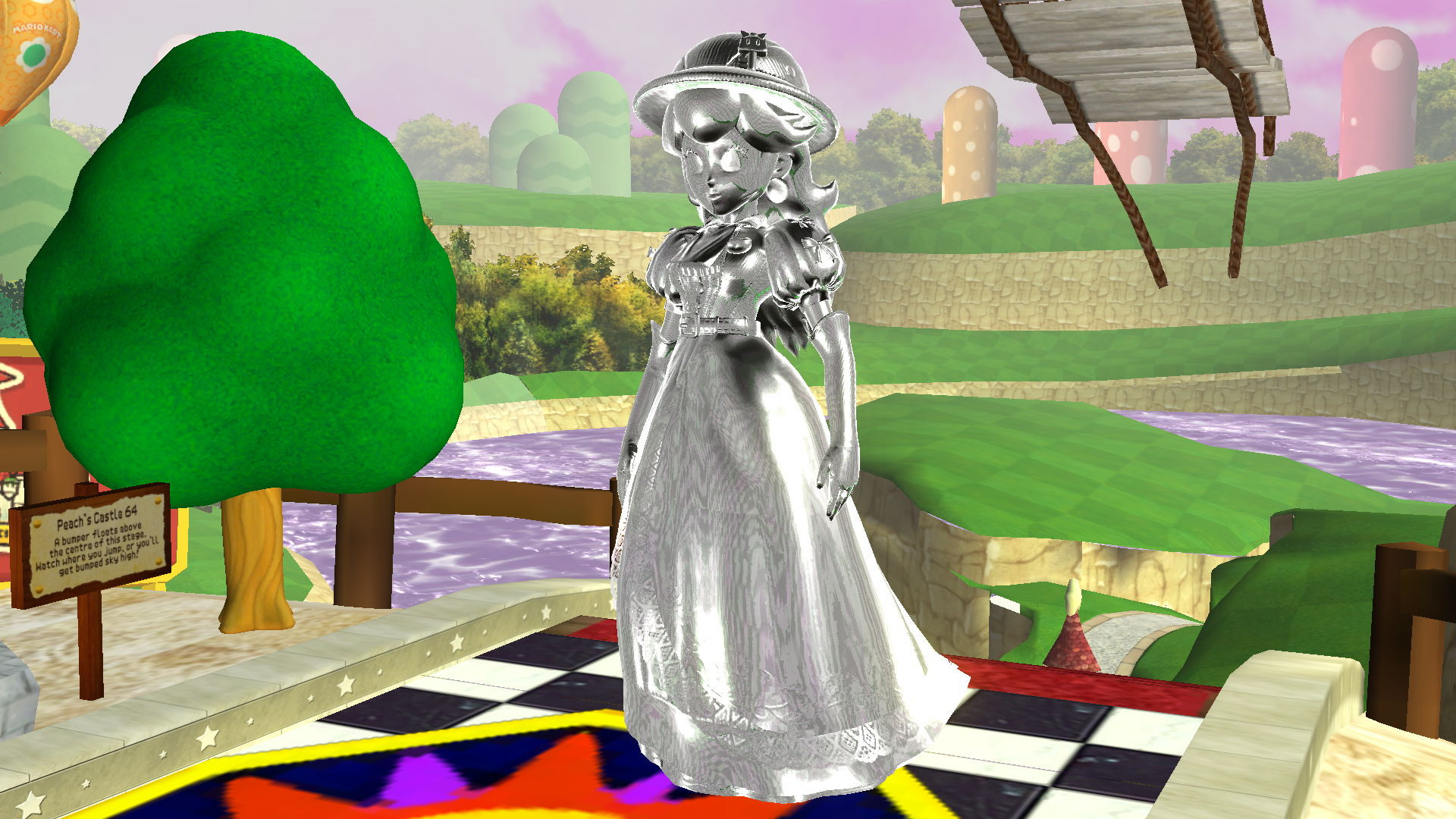 Mystery Land Peach Mod for Super Smash Bros. (Wii U) | SSB4U Mods