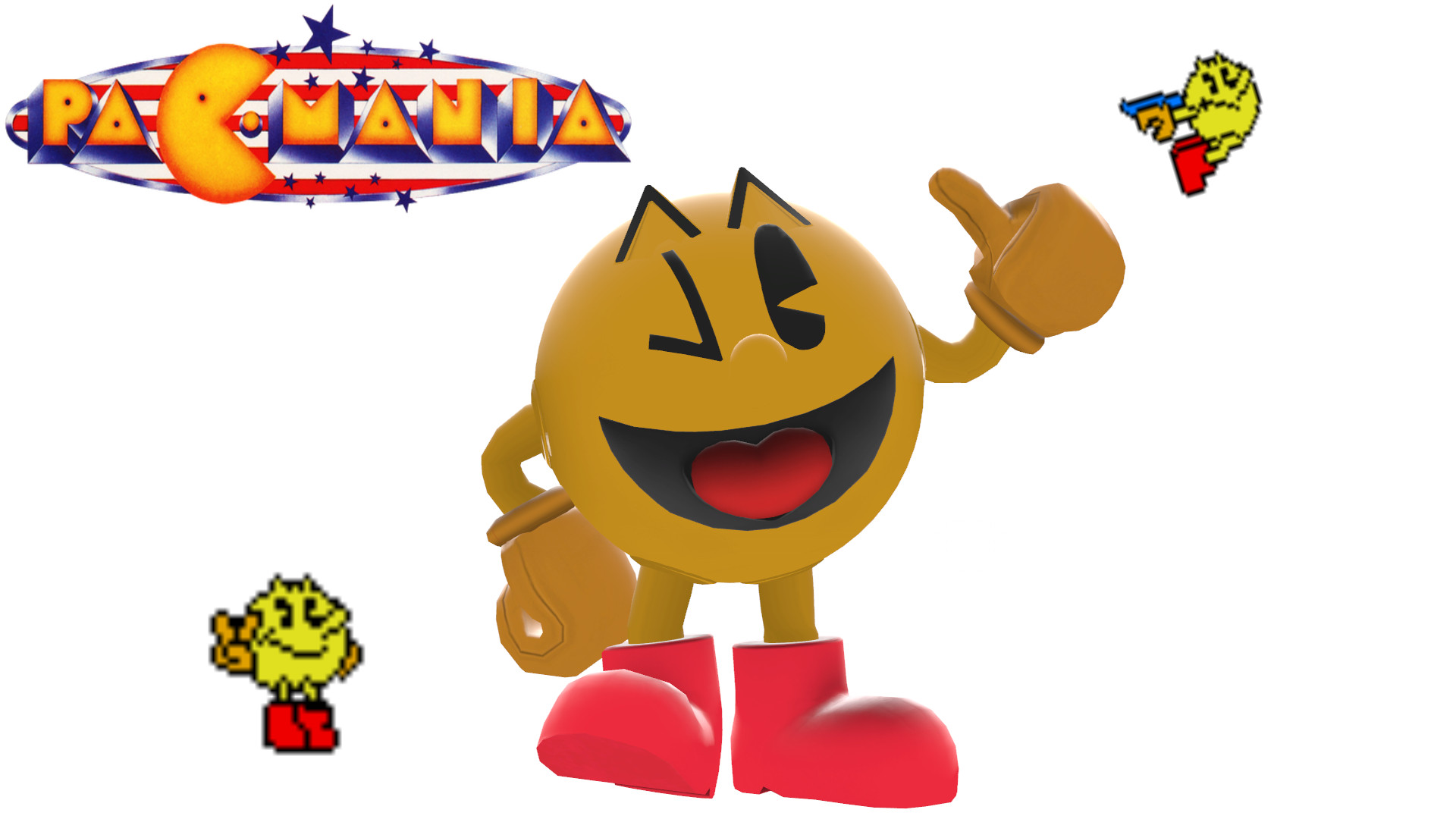 Pac-Mania Beta Release V2 Mod for Sonic Mania | SM Mods