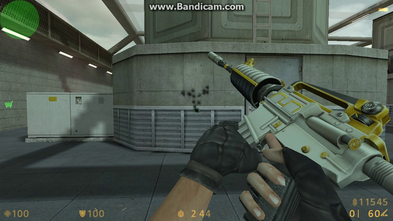M4A1 White Gold [Counter-Strike 1.6] [Mods]