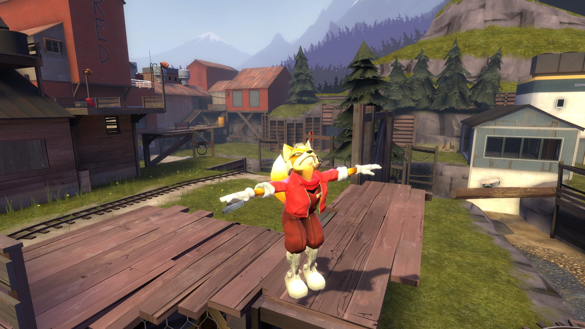 Fox Mccloud Scout Mod for Team Fortress 2 | TF2 Mods