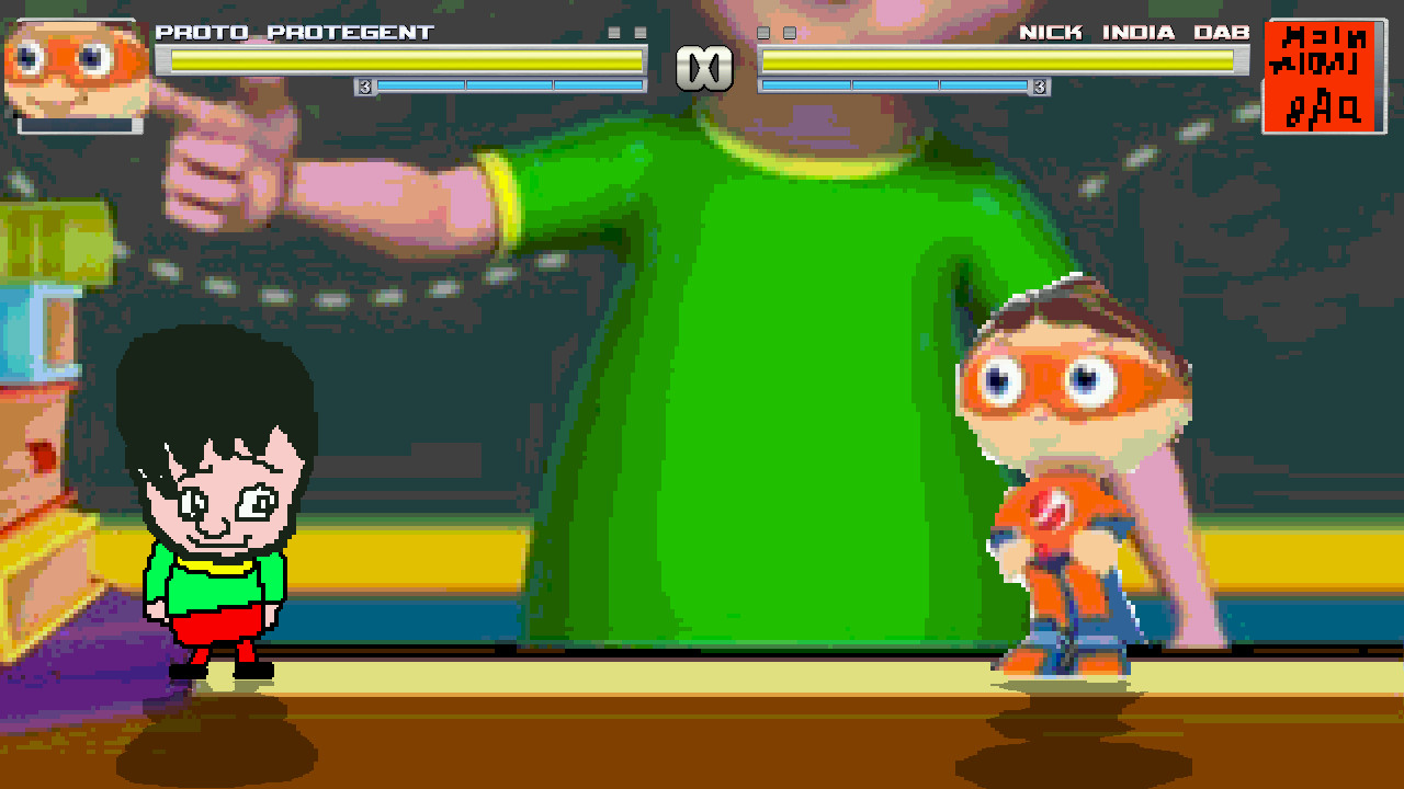 Nick india dab [M.U.G.E.N] [Mods]
