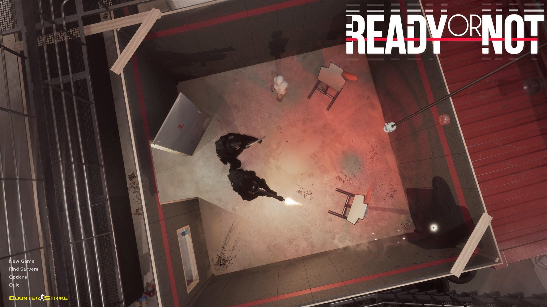 Ready Or Not menu backgrounds Mod for Counter-Strike 1.6 | CS1.6 Mods