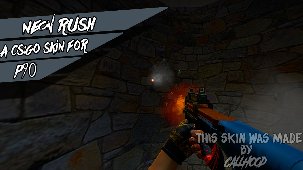 P90-Neon Rush Mod for Counter-Strike: Global Offensive | CS:GO Mods