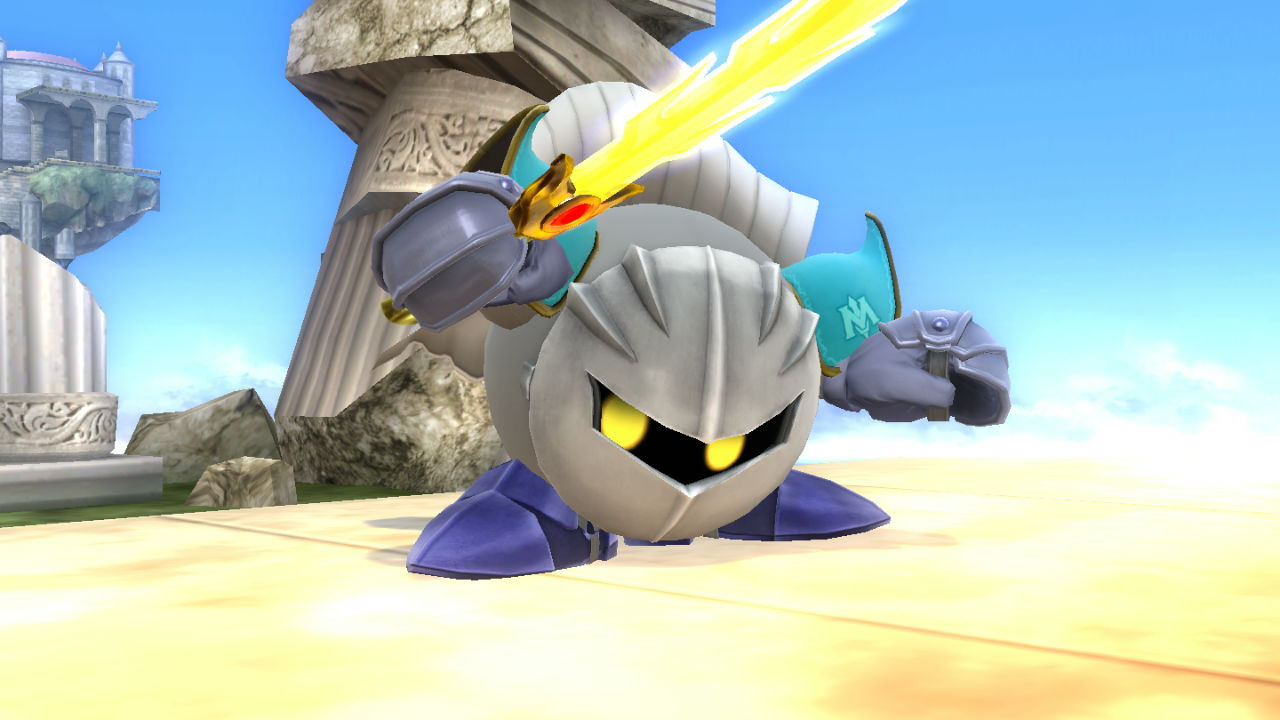Kirby Air Ride - White Meta Knight [Super Smash Bros. (Wii U)] [Mods]