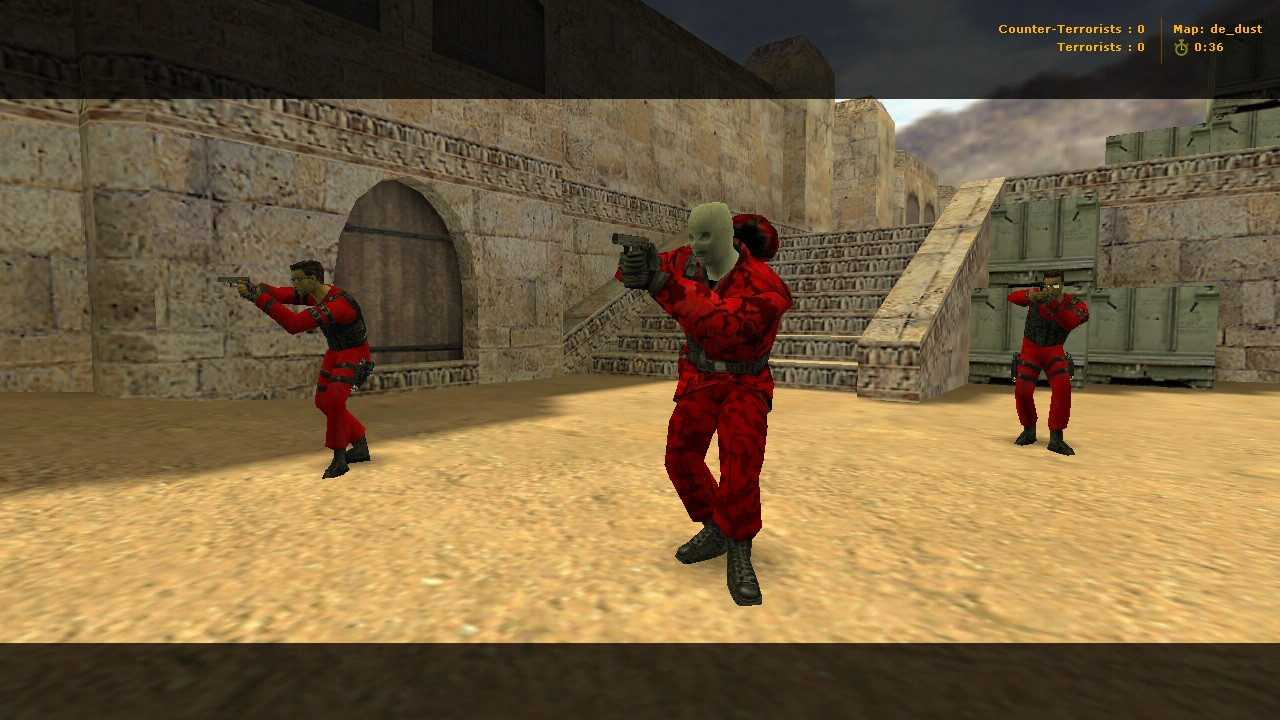 Old Team Colored skins Mod for Counter-Strike 1.6 | CS1.6 Mods