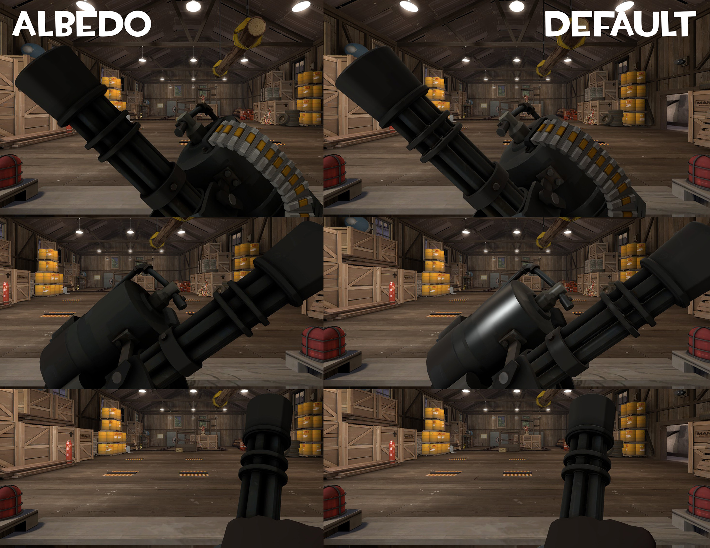 Aus/Zeal/Albedo Minigun/Natascha Mod for Team Fortress 2 | TF2 Mods