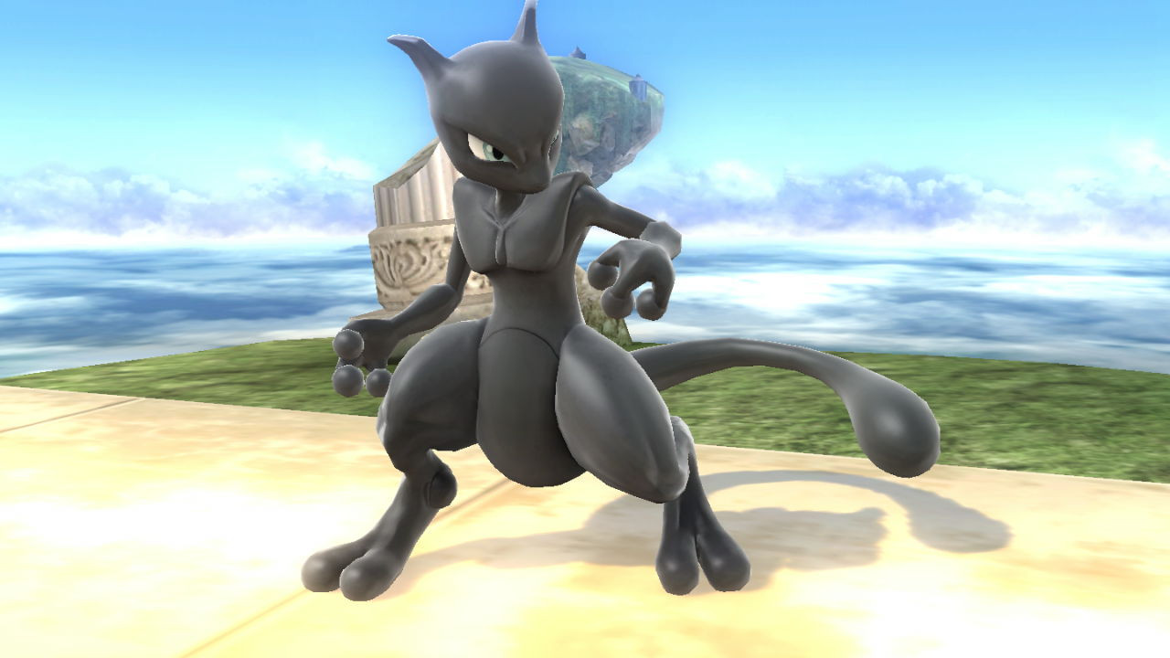 Black Mewtwo [Super Smash Bros. (Wii U)] [Mods]