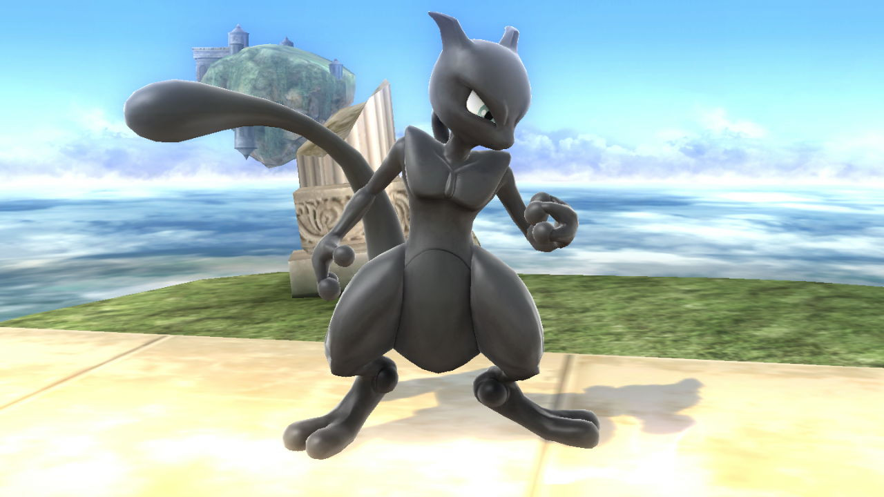 Black Mewtwo [Super Smash Bros. (Wii U)] [Mods]