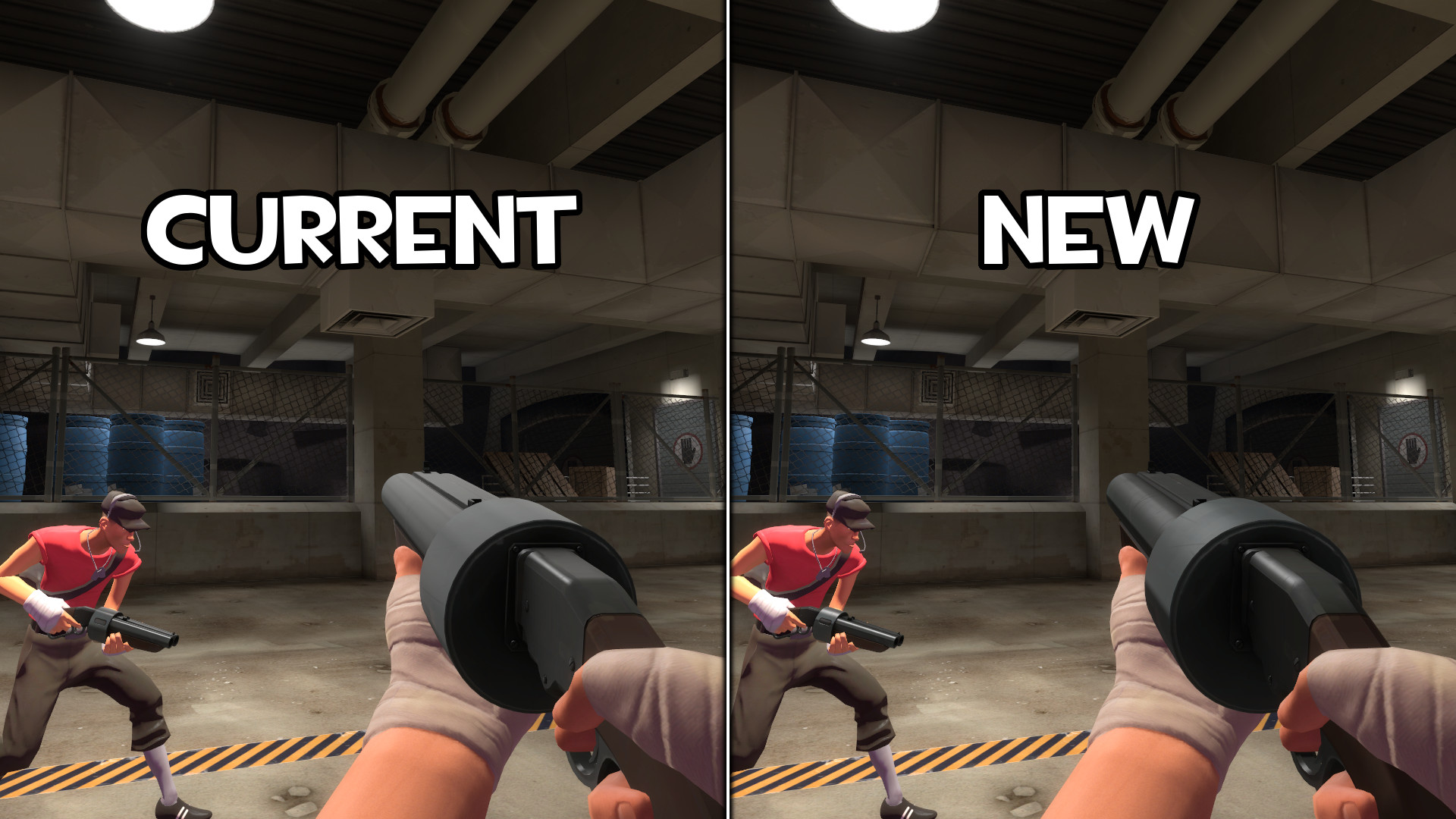 Stock weapons' visual improvement [Team Fortress 2] [Mods]