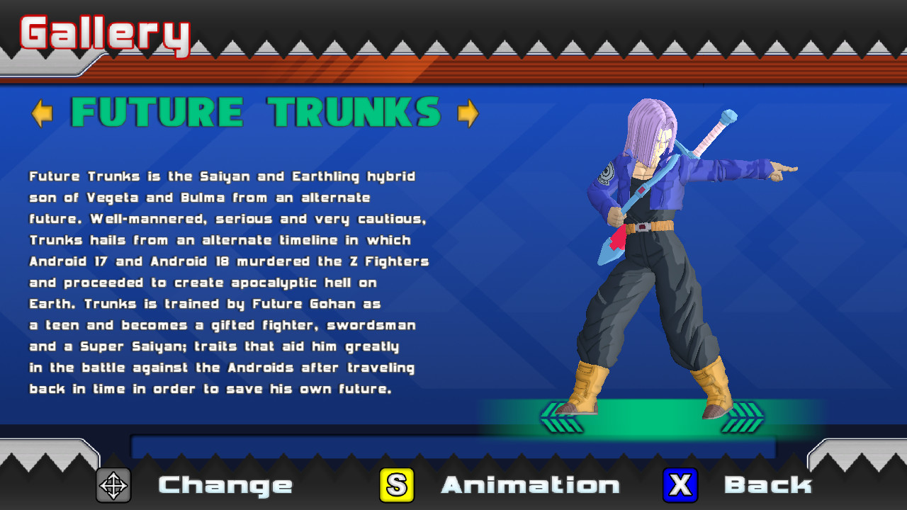 Future Trunks Mod for Sonic World | SW Mods