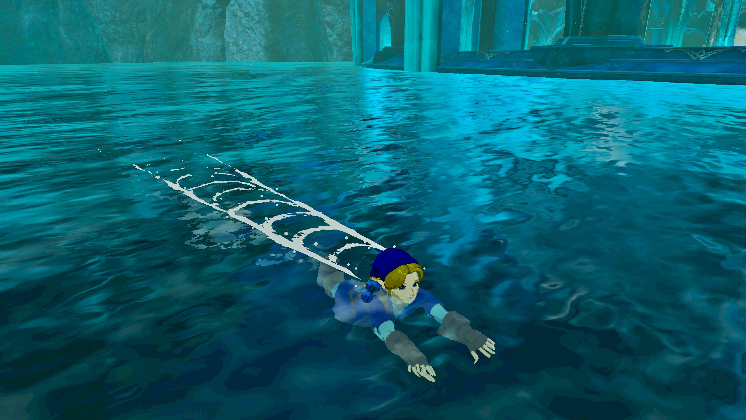 Zora Tunic [Revision] Mod for The Legend of Zelda: Breath of the Wild ...