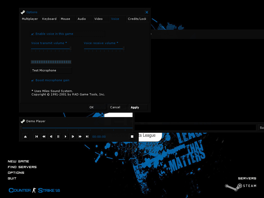 The New ESL GUI 2018 Mod for Counter-Strike 1.6 | CS1.6 Mods