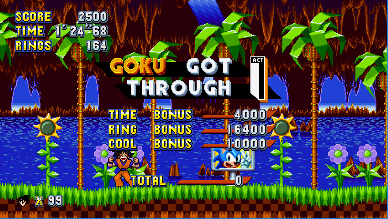 Goku Mania Mod for Sonic Mania | SM Mods