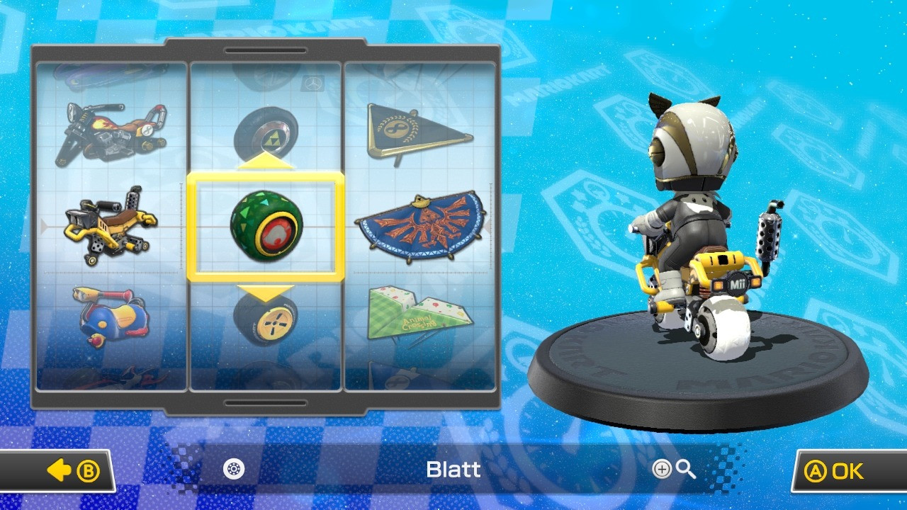Black,Grey and White Captain Falcon Mii-Outfit [Mario Kart 8] [Mods]