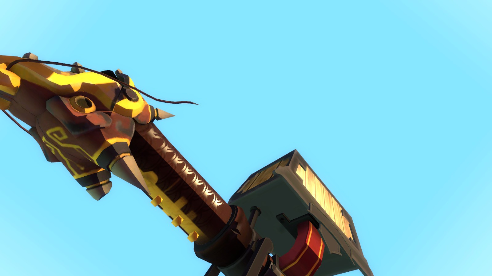 Scrapped Huo Long Heater Model Mod for Team Fortress 2 | TF2 Mods