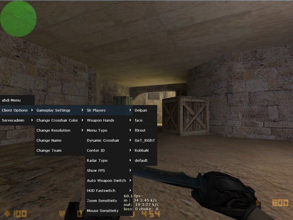 Counter Strike GUI ABDI [Counter-Strike 1.6] [Mods]