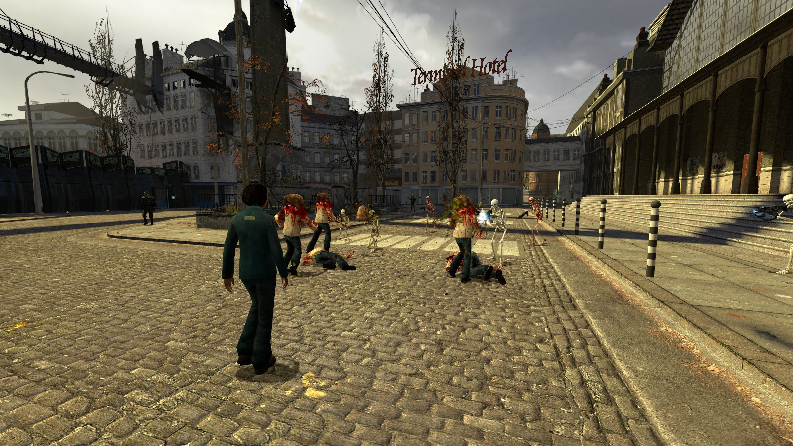 Skeleton Combine Soldiers (with custom sounds!) Mod for Half-Life 2 ...