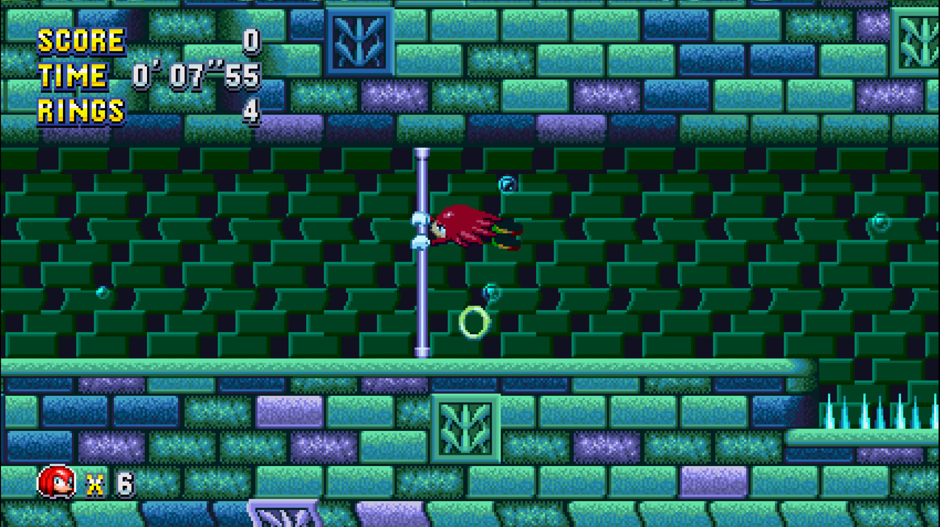 Original Knuckles Sprites mod Mod for Sonic Mania | SM Mods