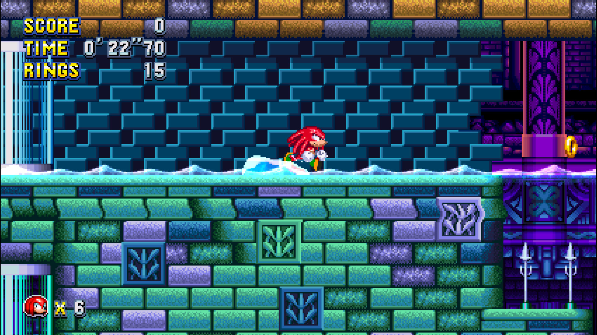 Original Knuckles Sprites mod Mod for Sonic Mania | SM Mods