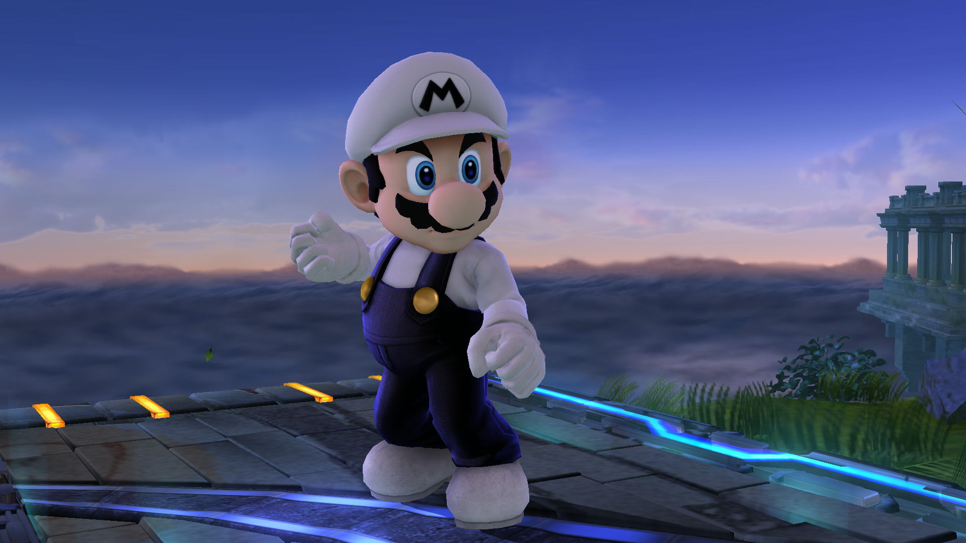 Black And White Mario! [Super Smash Bros. (Wii U)] [Mods]