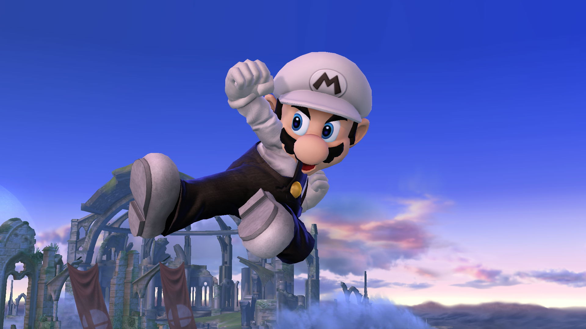 Black And White Mario! [Super Smash Bros. (Wii U)] [Mods]