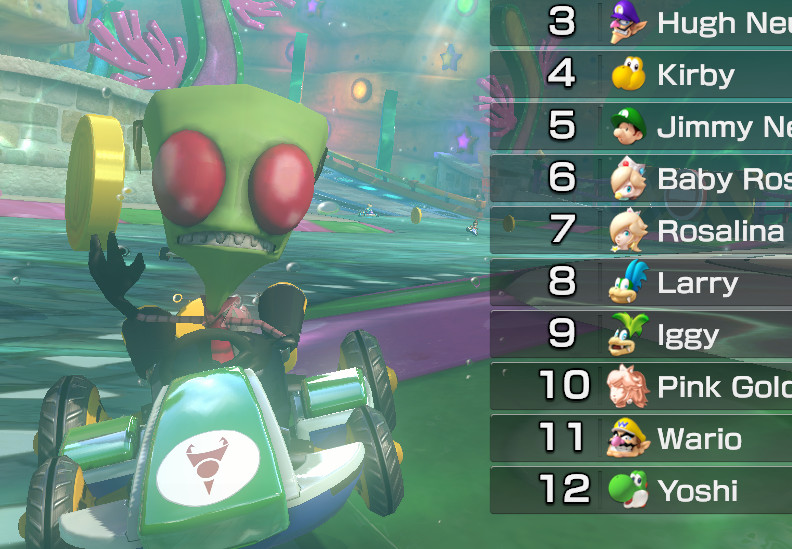 Invader Zim joins Mario Kart! Mod for Mario Kart 8 | MK8 Mods