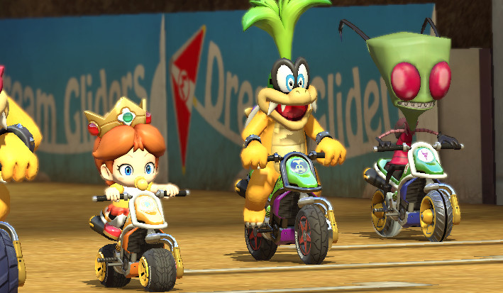 Invader Zim joins Mario Kart! Mod for Mario Kart 8 | MK8 Mods