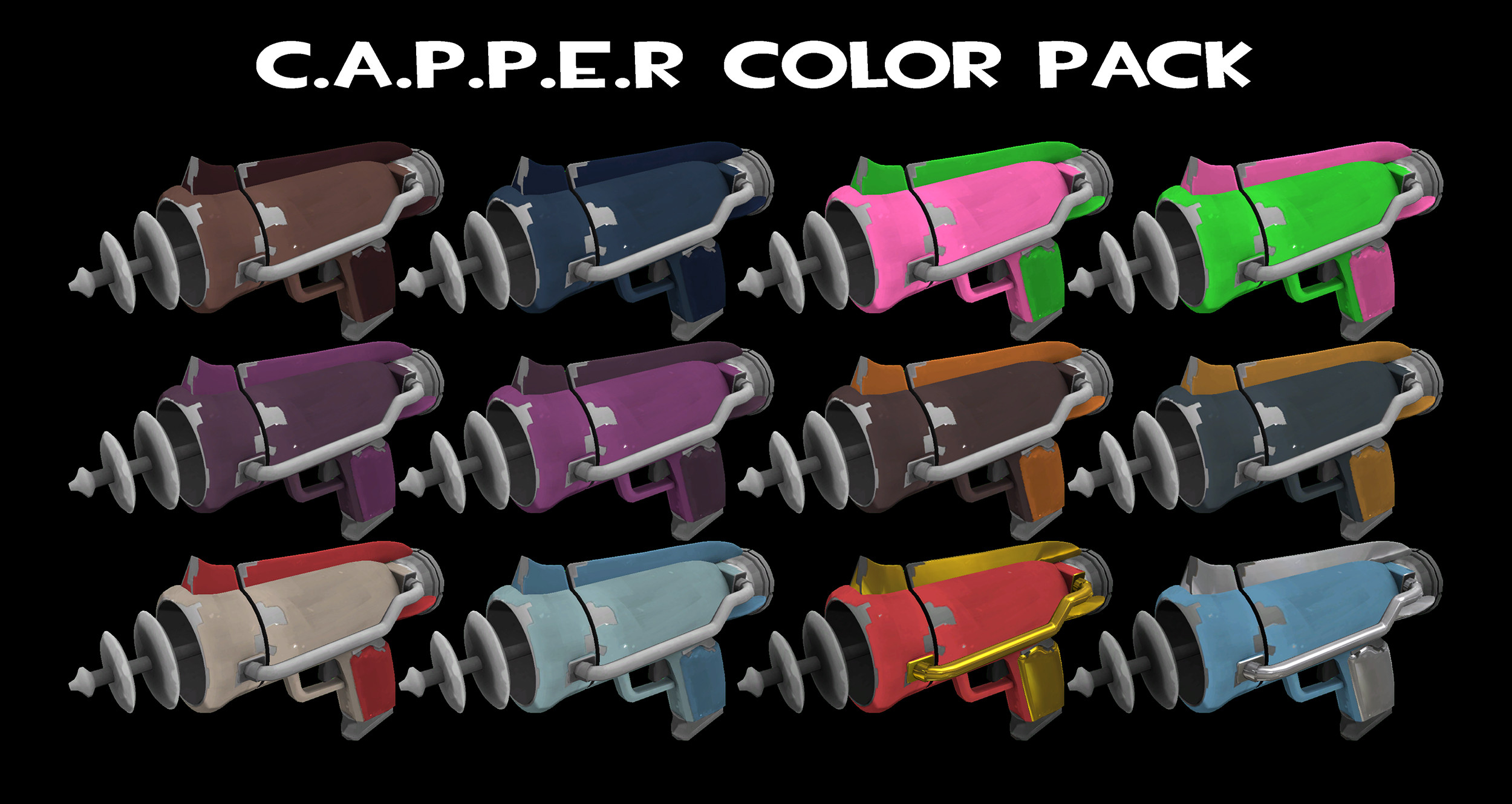 C.A.P.P.E.R Color Pack Mod for Team Fortress 2 | TF2 Mods