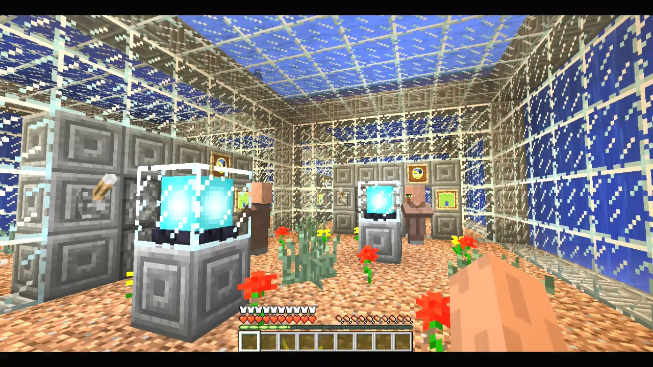 Water Dome House [Minecraft: Java Edition] [Mods]