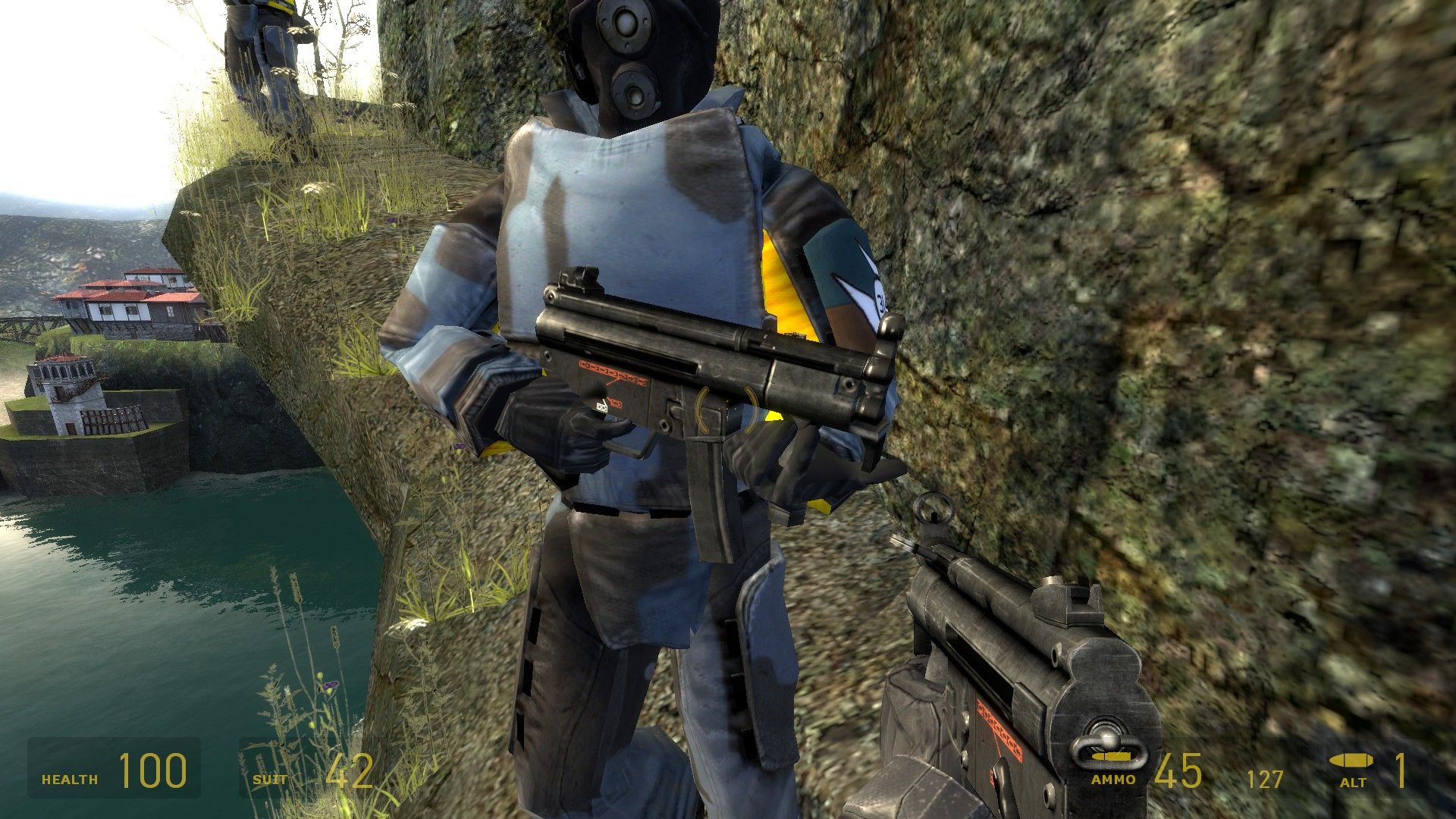 MI MP5k and Shotgun World Textures Mod for Half-Life 2 | HL2 Mods