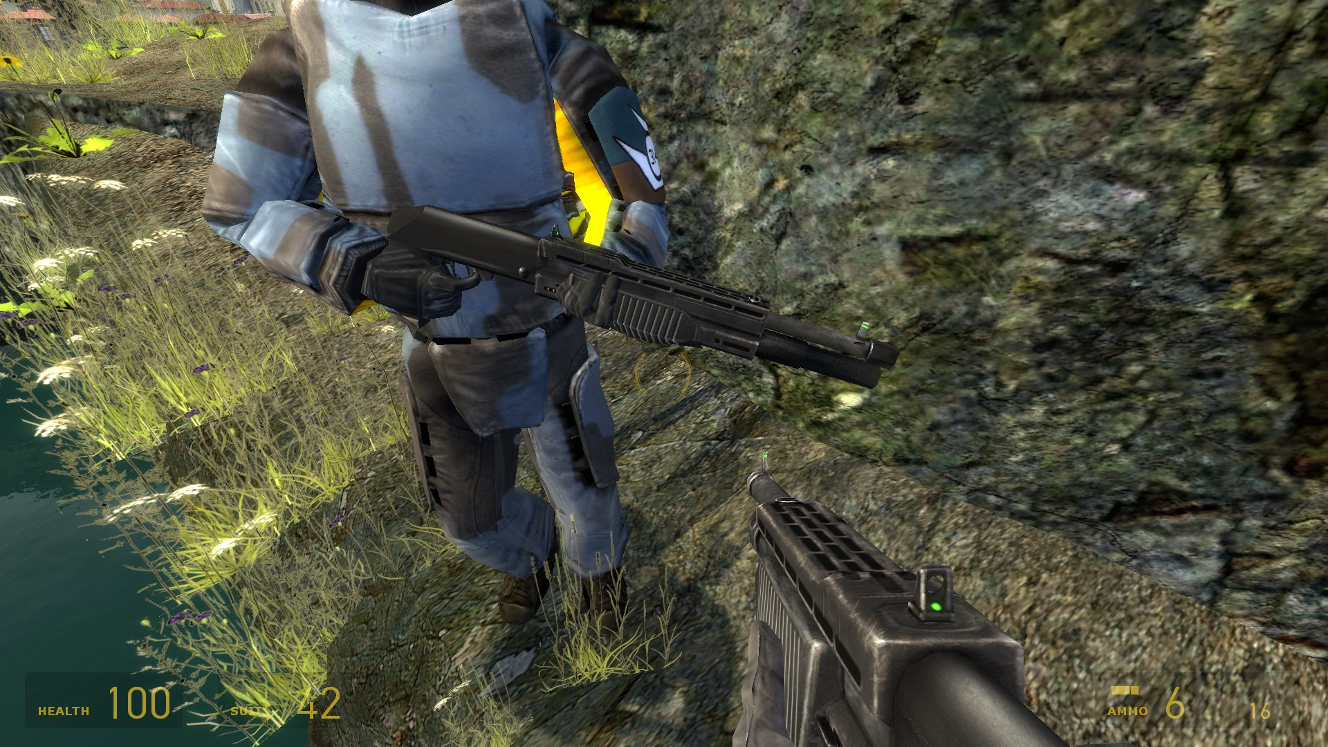 MI MP5k and Shotgun World Textures Mod for Half-Life 2 | HL2 Mods