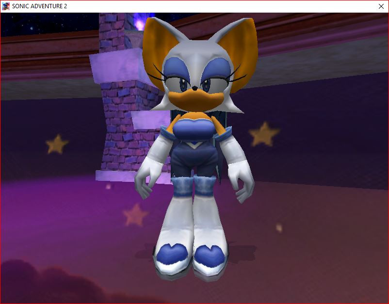 Navy Blue Rouge Mod for Sonic Adventure 2 | SA2 Mods