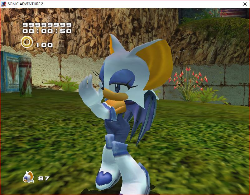 Navy Blue Rouge Mod for Sonic Adventure 2 | SA2 Mods