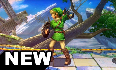 Brighter Green Link Mod for Super Smash Bros. (3DS) | SSB3DS Mods