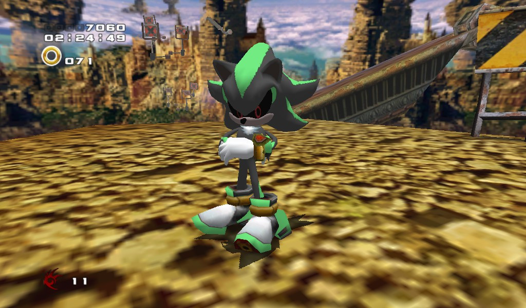 Android Shadow Green (from shadow the hedgehog) Mod for Sonic Adventure ...