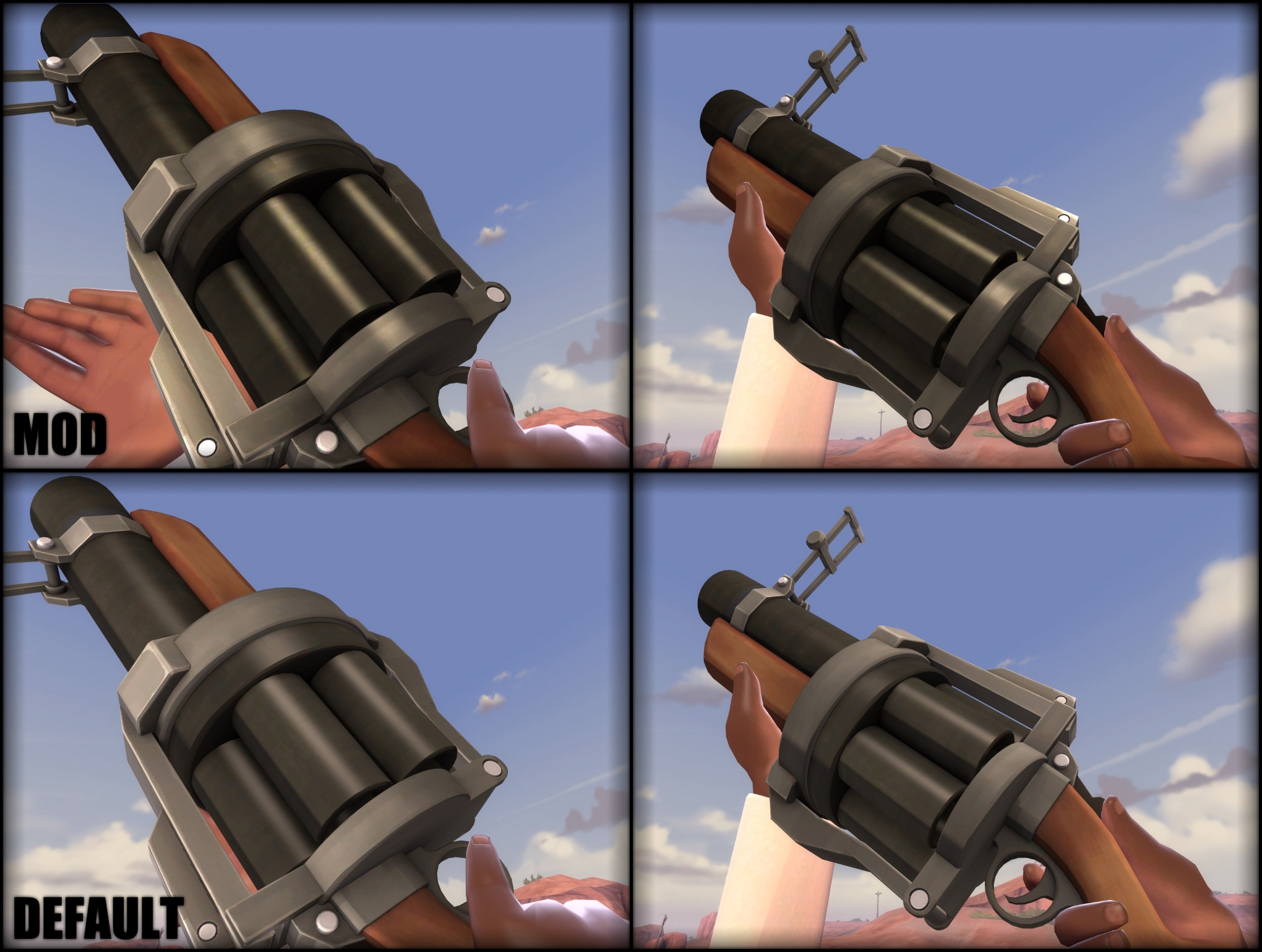 Improved Stock Weapon Materials Mod for Team Fortress 2 | TF2 Mods