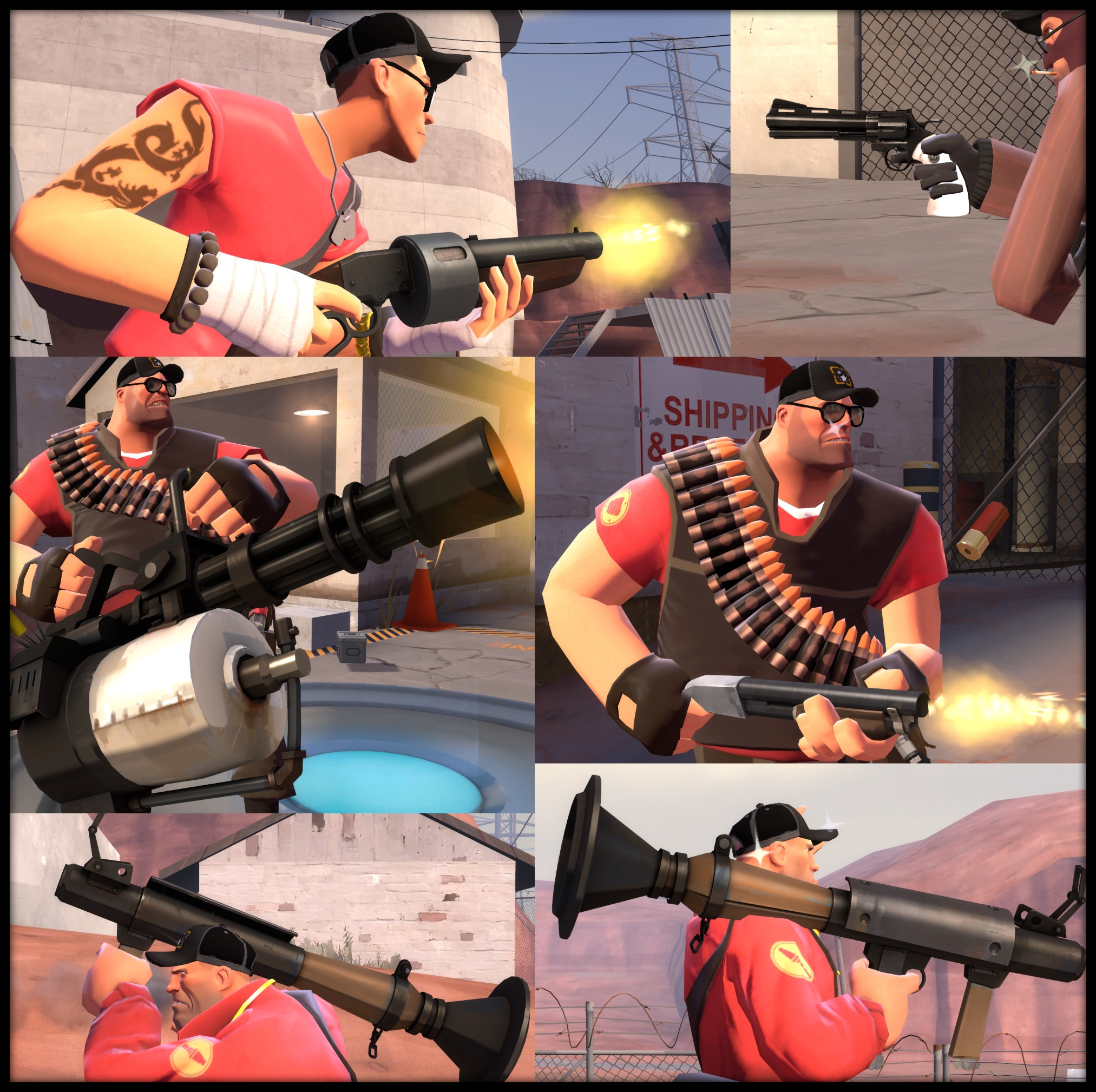 Improved Stock Weapon Materials Mod for Team Fortress 2 | TF2 Mods